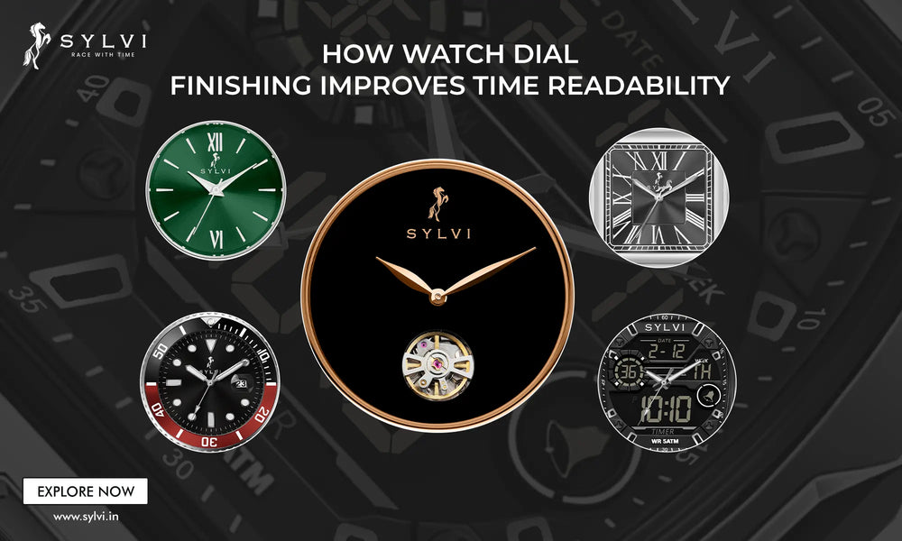 How Watch Dial Finishing Improves Time Readability – Sylvi