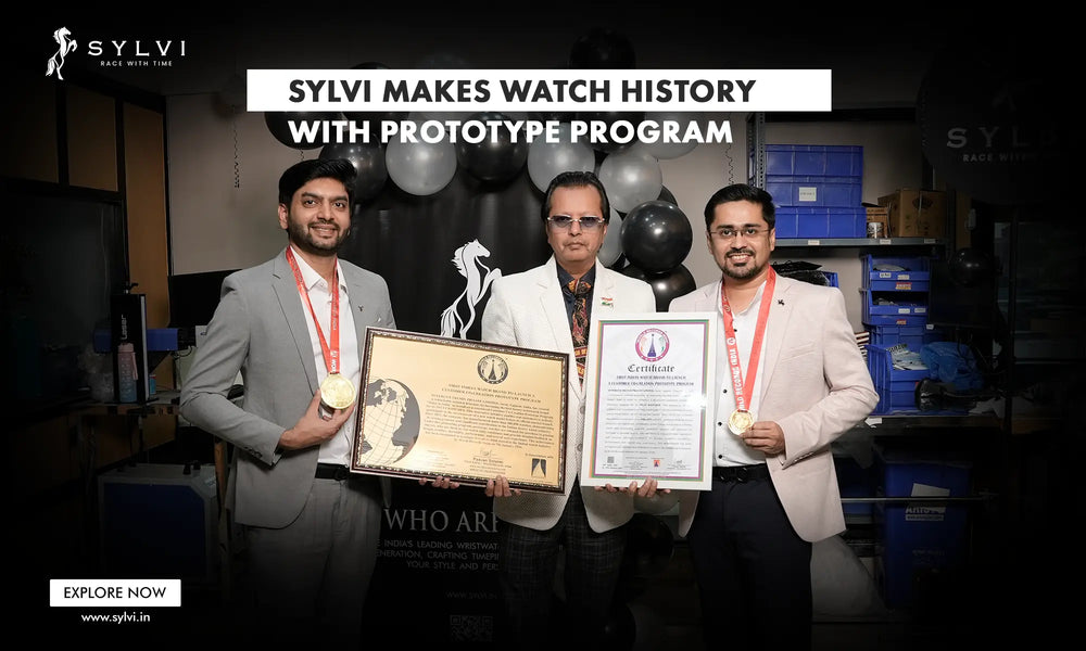 Sylvi Makes Watch History with Prototype Program