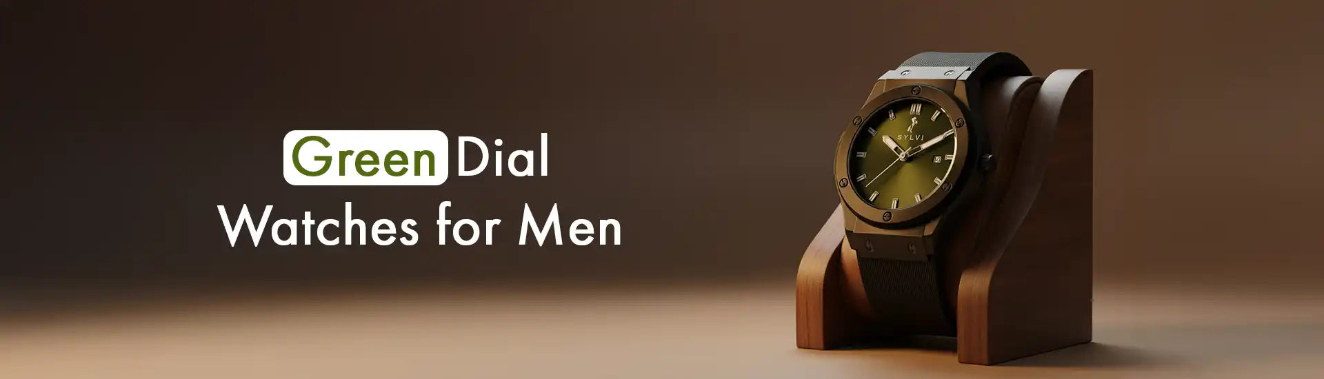 Green Dial Watches for Men | Elegance in Every Shade of Green – Sylvi