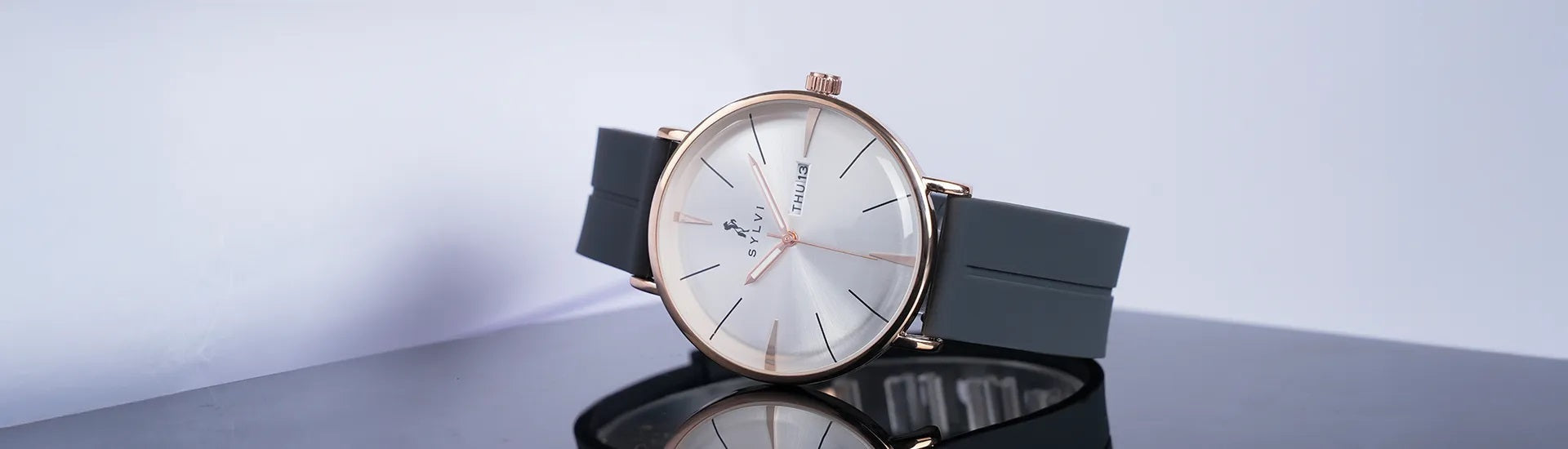 Shop Sylvi Grey Color Watches for Men and Women Online