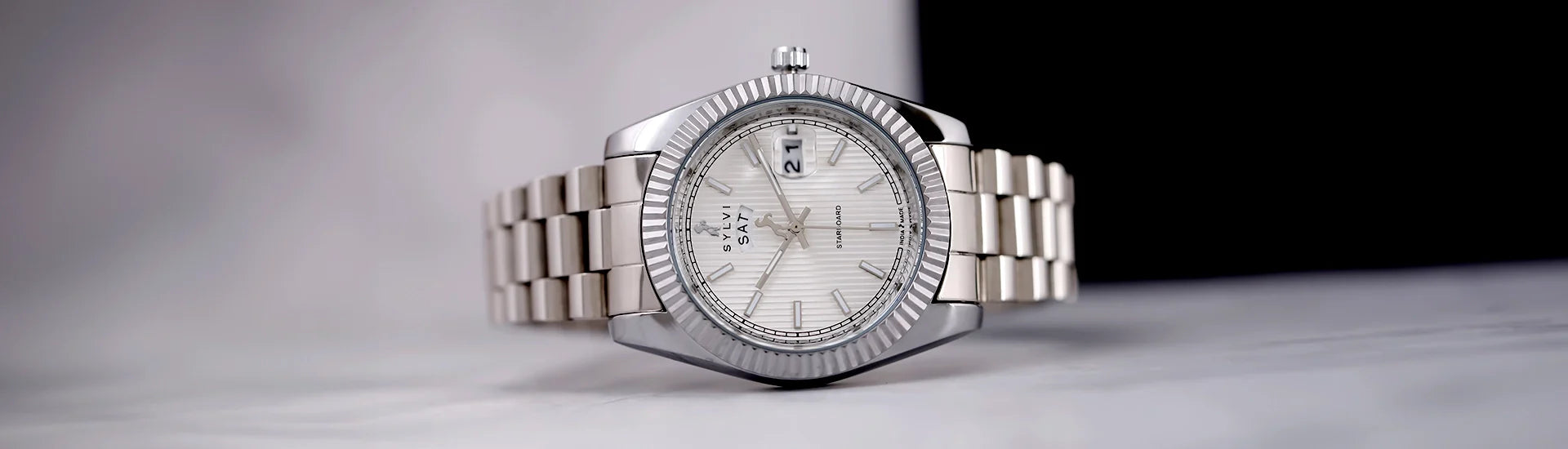 Buy White Watches Online – Explore Stylish White Dial Watches – Sylvi